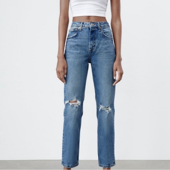Zara | Jeans | Zara Slim Fit High Rise Jeans | Poshmark